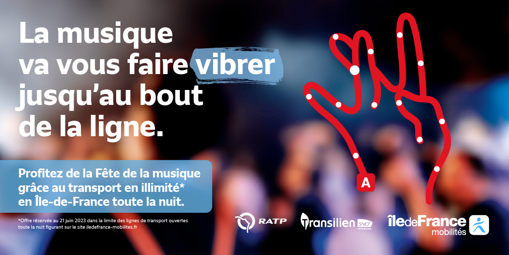 Vos trajets sur la ligne A pour la Fête de la musique 2023